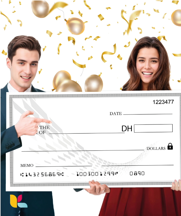 Chèque Géant Personnalisable – Format Idéal pour Cérémonies et ...